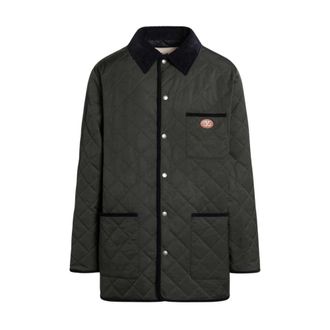 Valentino Garavani Gepolsterter Mantel - - Coats - Herren - Gr&uuml;n - XL