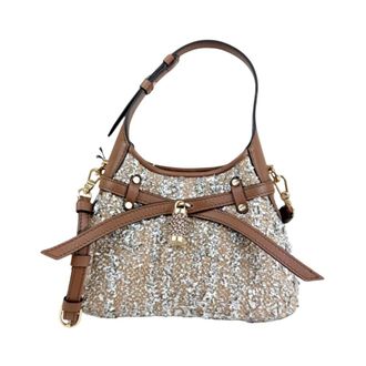 Borbonese Femme, Sacs, Multicolore, Taille: ONE Size B-Halo Hobo Mini