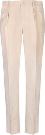 Tagliatore Homme, Pantalons, Blanc, Taille: S Gord Pantalon Slim