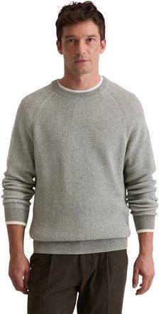 Marc O'Polo Rundhalspullover regular fit, aus weichem Baumwoll-Schurwoll-Mix