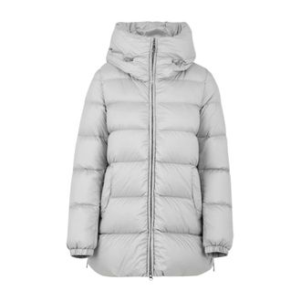 Add Jacke mit Frontrei&szlig;verschluss und Kapuze - - Jackets - Damen - Wei&szlig; - XS