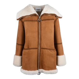 Dondup Montone Jacket - Femme - Vestes - Brun - Taille: 44 FR
