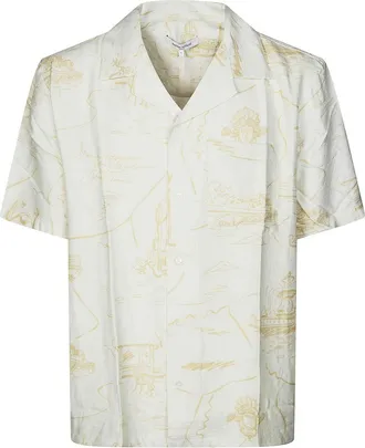 Maison Kitsun&eacute; Chemise - Blanc