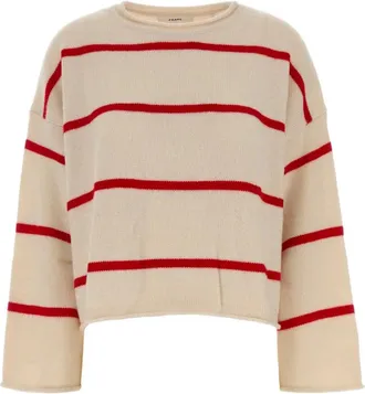 Frame Denim Le pull &agrave; ourlet roul&eacute; - Femme - Pulls - Beige - Taille: 36 FR