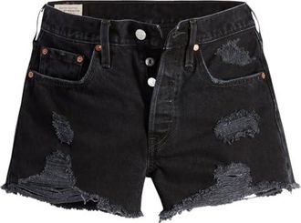 Levi's 501 Original Shorts Short en denim Femme, Stowaway, 23W