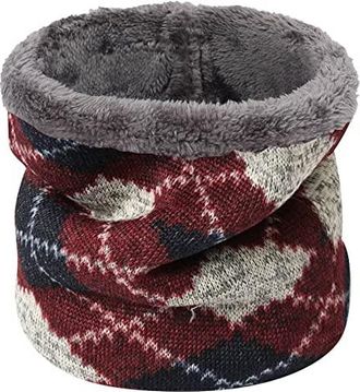 Generic &Eacute;charpe dhiver cache-cou pour homme et femme - Tricot chaud - En polaire chaude - Coupe-vent, 17, Taille unique