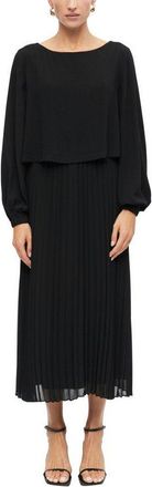 s.Oliver Black Label Midikleid Kleid