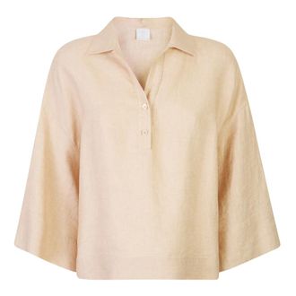 Eleventy Kimono-Bluse - - Blouses & Shirts - Damen - Beige - XL