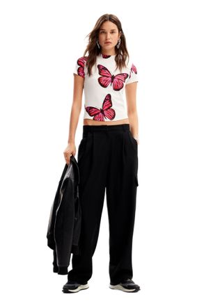 Desigual TS_Croise, 1000 Blanco, XXL