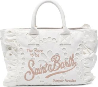 MC2 Saint Barth Femme, Sacs, Blanc, Taille: ONE Size Colette Volant N