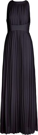 Apart Fashion Damen Chiffonkleid Kleid, Navy, 38 EU