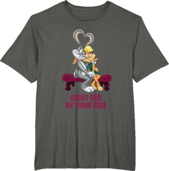 Looney Tunes Looney Tunes Bugs and Lola Valentines Day Cuddle T-Shirt