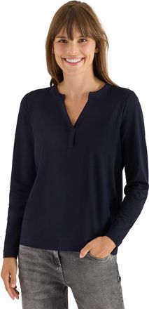 Cecil Shirt im Tunika-Look urban Dark Blue XL