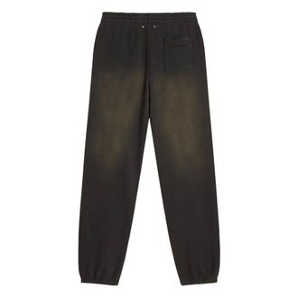 Golden Goose Homme, Pantalons, Noir, Taille: XS Journey Jogging Dyed Cotton Fleece