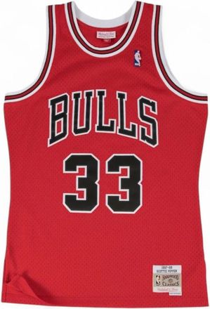 Mitchell & Ness Herren, Sport, Rot, LGr&ouml;&szlig;e