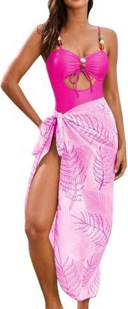 Generic Maillots De Bain Une Pieces Femme Amincissant à Cordon de Serrage (XL)