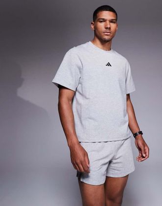 adidas adidas Training - D4T - T-shirt - Gris chiné