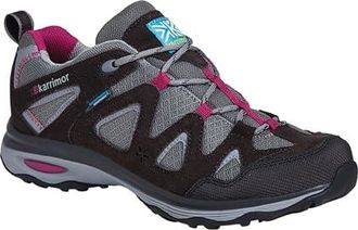 Karrimor Isla Weathertite, Chaussures de Randonnée Basses femme - Noir (Black C/Pink) - 38 EU (Taille Fabricant : 5 UK)