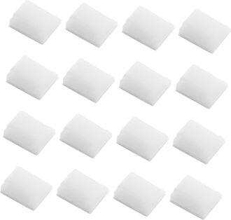 Lurrose Led Lichtleisten Befestigungsclips Selbstklebend Kunststoff Wei&szlig; Montageclips F&uuml;r Led Lichtleisten 100 St&uuml;ck Zubeh&ouml;r