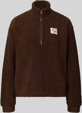 Pieces Troyer mit Teddy-Fleece-Struktur