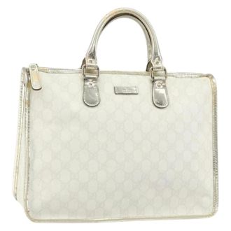 Gucci Sac &agrave; main Vintage Pre-owned - Femme - Pre-owned - Blanc - Taille: ONE Size