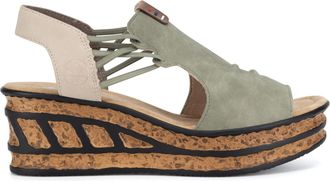 Rieker Sandalen Rieker 68175-52 Gr&uuml;n
