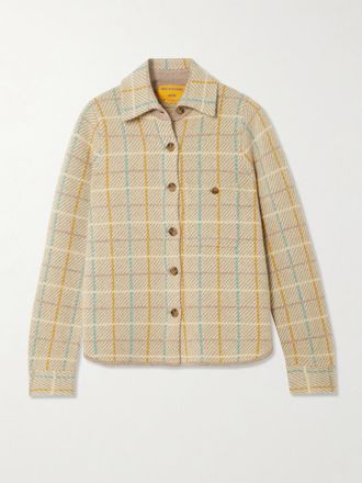 Guest In Residence Dylan Karierte Jacke Aus Kaschmir - Neutral