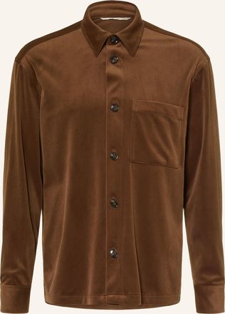 Paul Paul Cord-Overshirt braun