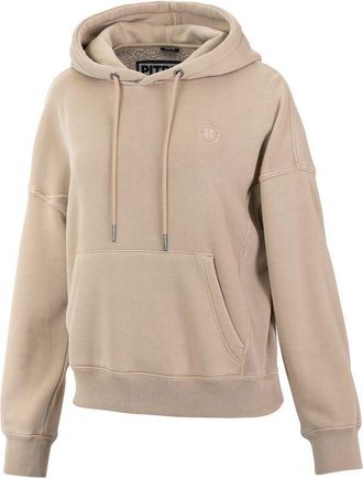 Pitbull Damen Kapuzenpullover im Oversize-Stil Frauen Hoodie Pit Bull West Coast Washed Manzanita Bluse Pullover Kapuze Basics M/L