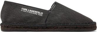 Karl Lagerfeld Espadrilles KL70119 Schwarz