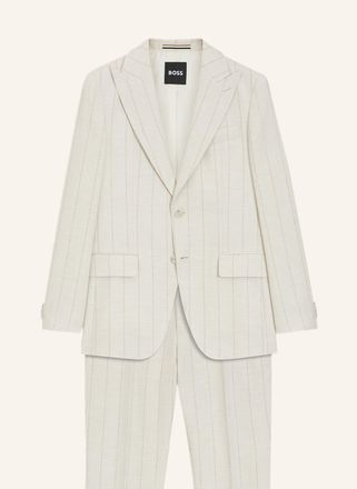 HUGO BOSS Business Anzug C-Huge-2pcs-Pk-261 Slim Fit grau