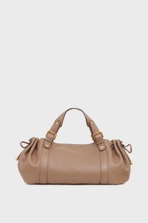 Gerard Darel Sac &agrave; main en cuir grain&eacute; int&eacute;rieur m&eacute;tallis&eacute; - 24H