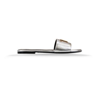 Tom Ford Slip-On Ledersandalen - - Shoes - Damen - Grau - 36 1/2 EU