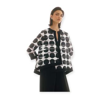 Joseph Ribkoff Femme, Blouses et Chemises, Blanc, Taille: 54 FR abiti Poliestere