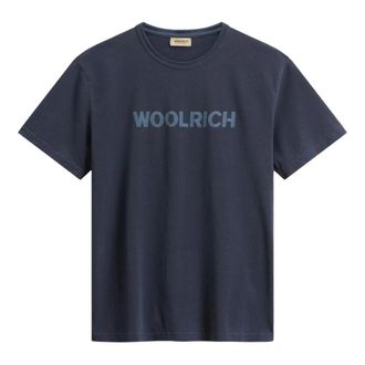 Woolrich Stylishe T-Shirts f&uuml;r M&auml;nner und Frauen - - Tops - Herren - Blau - S