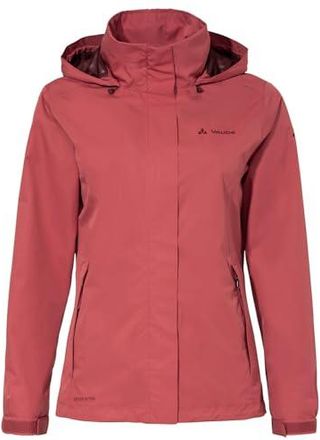 Vaude Veste légère pour Femme Pluie, Brick, 46