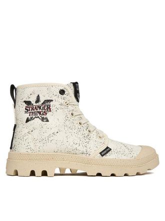 Palladium Schn&uuml;rstiefeletten Pampa Demodog 74497-180-M Wei&szlig;