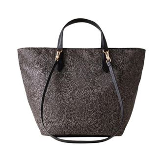Borbonese B-Escape Einkaufstasche - - Bags - Damen - Schwarzk - ONE SIZE