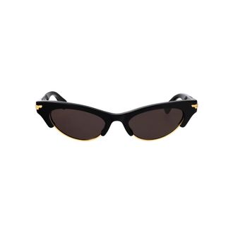 Bottega Veneta Angle Cat Eye Sonnenbrille - - Accessories - Damen - Schwarzk - 52 MM