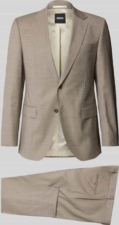 HUGO BOSS Slim Fit Anzug aus Schurwoll-Mix Modell HUGE