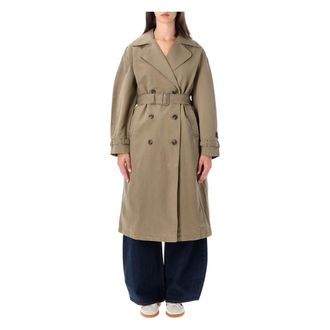 Levi's Trench Manteaux - Femme - Manteaux - Beige - Taille: 38 FR