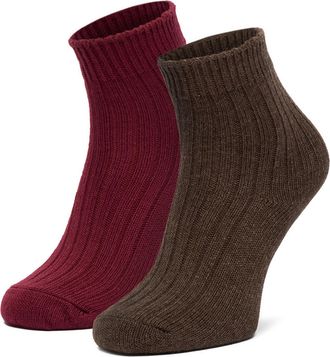 Nine West Lange Socken Nine West CEO_LA_NW_12744_Z_AW25 (2-PACK) Braun
