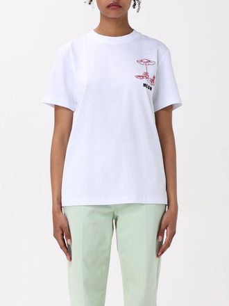 Msgm T-Shirt MSGM Femme couleur Blanc