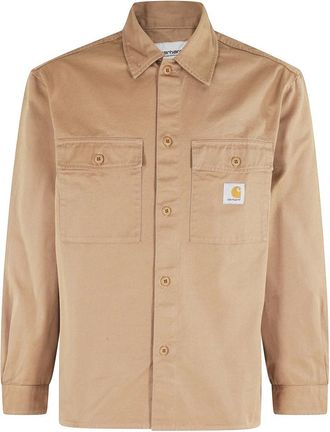 Carhartt Work in Progress Homme, Chemises, Brun, Taille: S Kelly Shirt Jacket