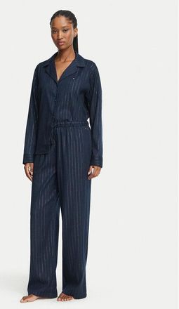 Tommy Jeans Pyjama UW0UW06685 Dunkelblau Relaxed Fit