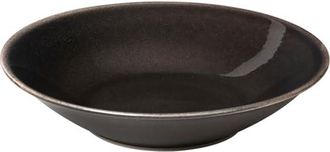 Broste Copenhagen Broste Copenhagen 14533219 Nordic Coal tiefer Teller, Steinzeug, 22,5cm