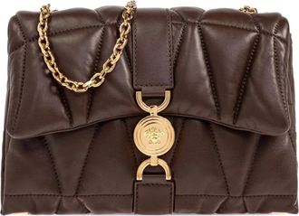 Versace Femme, Sacs, Brun, Taille: ONE Size Kleio Quilted Shoulder Bag