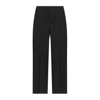 Maison Margiela Homme, Pantalons, Noir, Taille: L Pantalon en laine