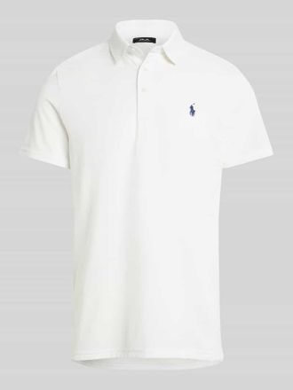 Polo Ralph Lauren Tailored Fit Poloshirt mit Label-Stitching