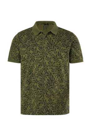 JP1880 Poloshirt Poloshirt Halbarm Jersey Muster Vintage Look
